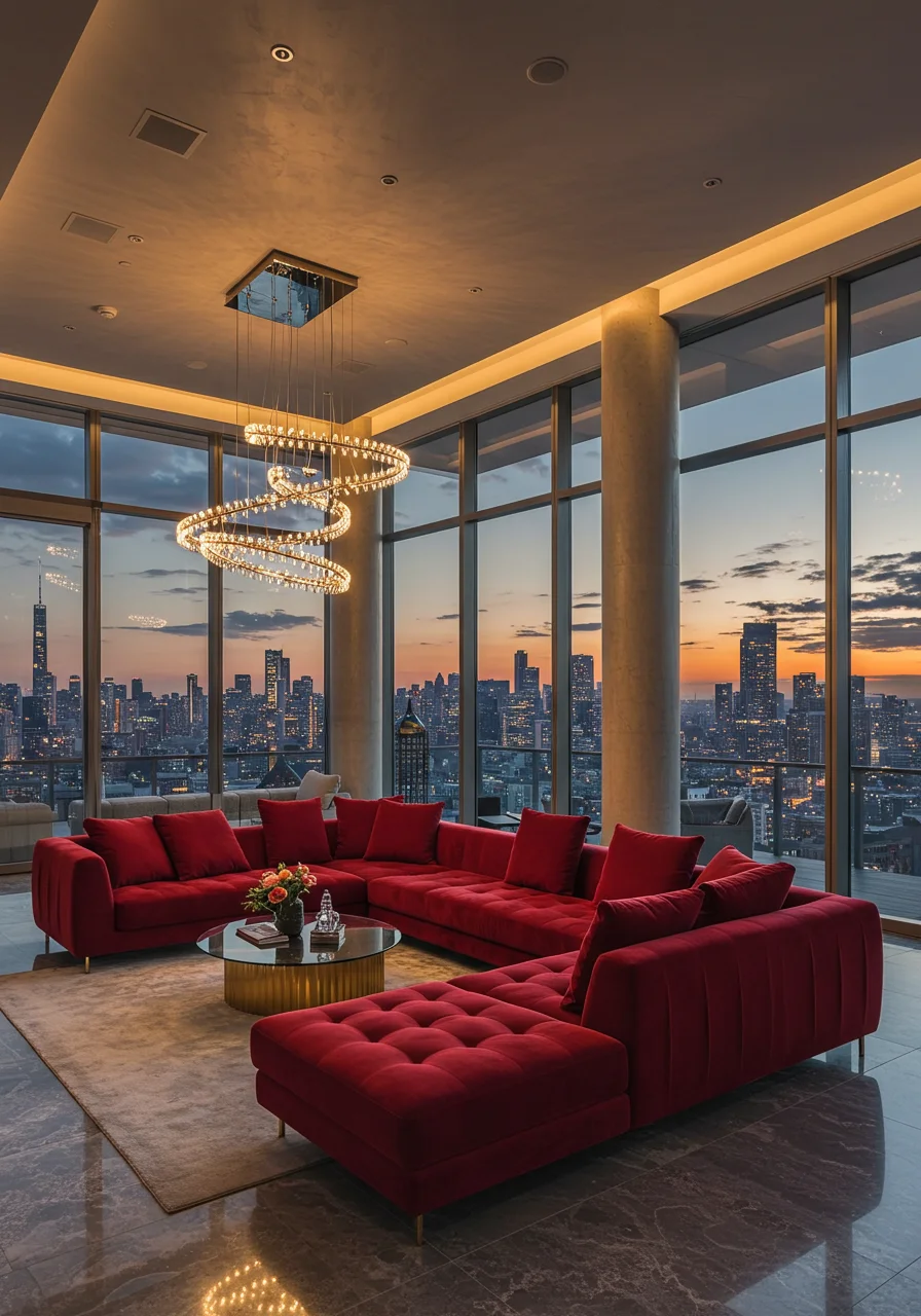 25 Luxurious Red and Gray Couch Living Room Ideas - Decor Sly | Decor Designs Ideas