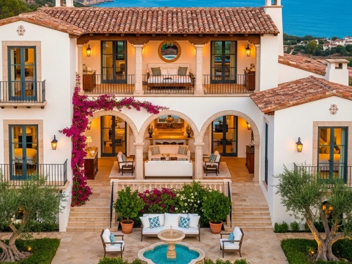 35 Luxury Spanish Coastal Mansion Ideas - Decor Sly | Decor Designs Ideas