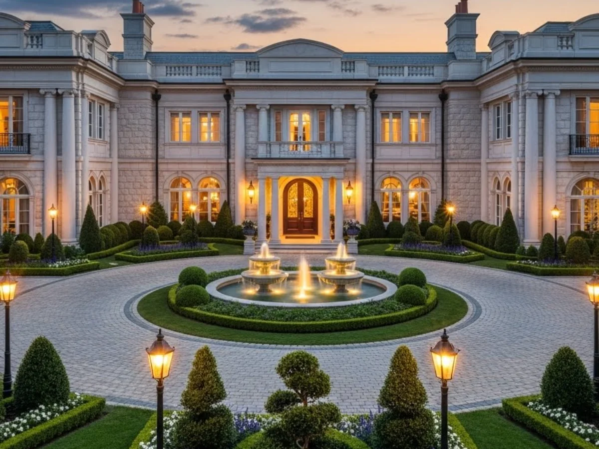 35 Luxury Home Facade Ideas - Decor Sly | Decor Designs Ideas